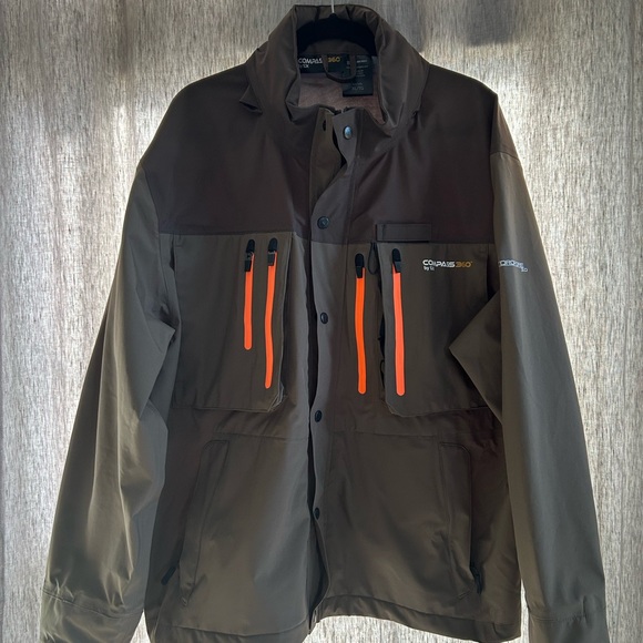 Jackets & Coats | New Compass 36 Mens Fishing Point Guide Wading ...